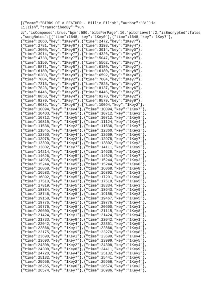 BIRDS OF A FEATHER - Billie Eilish | PDF | Birds | Ornithology