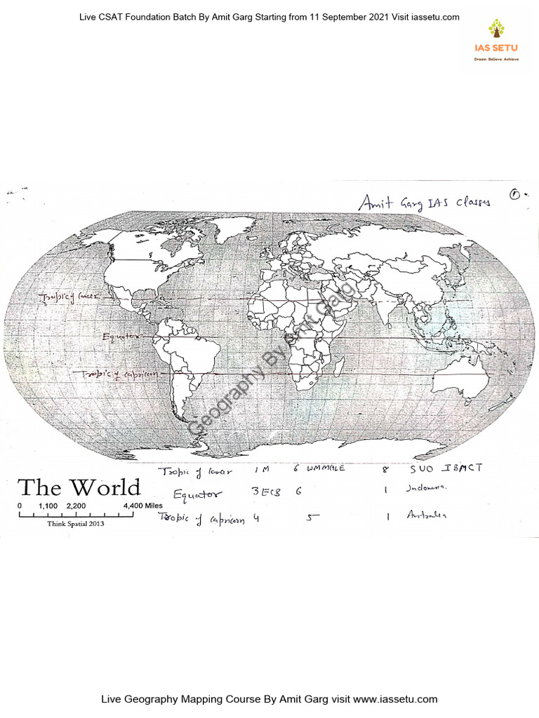 Amit Garg's CSAT & Geography Courses | PDF | Geography | Natural Sciences