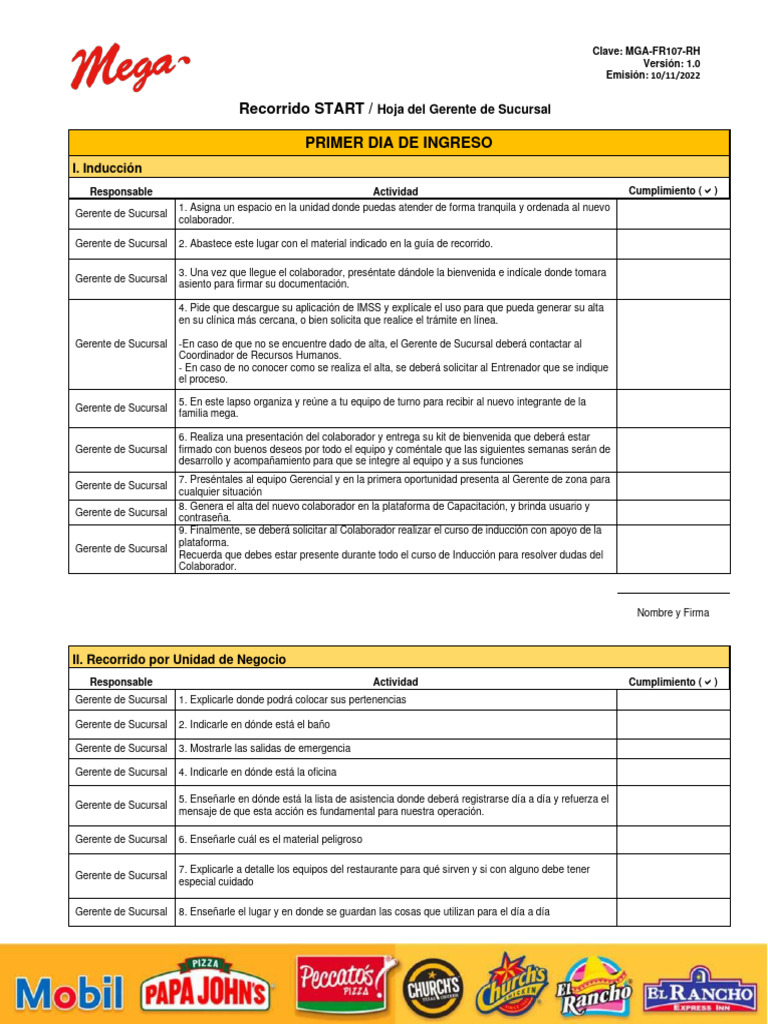 MGA-FR108-RH - Formato START | PDF | Negocios