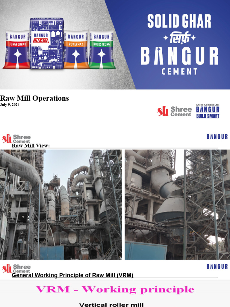 Final Presentation Raw Mill | PDF | Mechanical Engineering