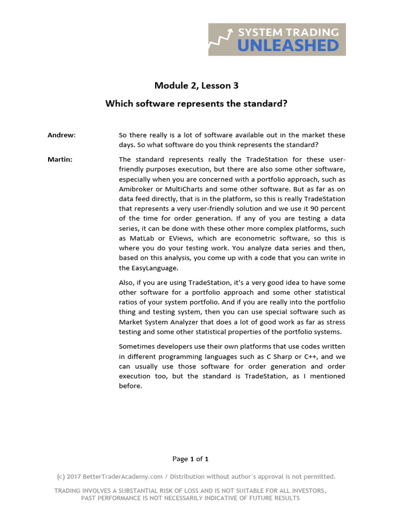 STU Lesson2.3 Transcript | PDF | Software | Computing