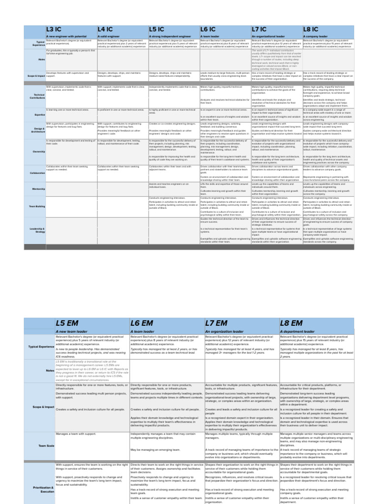 Public - Block Engineering Career Ladder | PDF | Expert | Mentorship