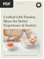 Wheels Coffee Roasters Menu Overview | PDF | Pasta | Steak