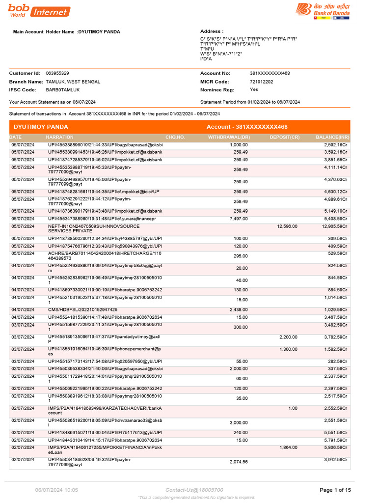 Op Transaction History UX506!07!2024 | PDF | E Commerce | Services (Economics)