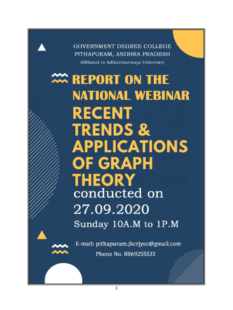 05 Maths Webinar Report M1 | PDF | Science & Mathematics