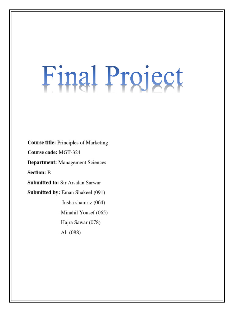 Final Project - Docx Marketing | PDF | Pricing | Market Segmentation