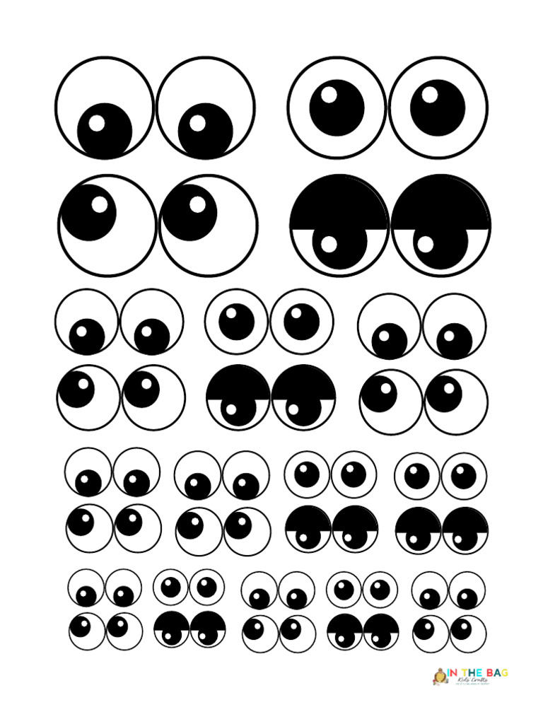 Eyes Printable Round | PDF