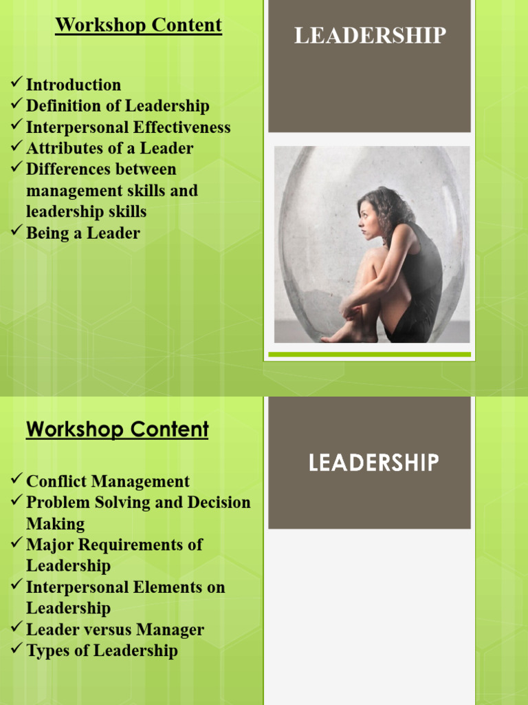 Leadership | PDF | Leadership | Social Psychology