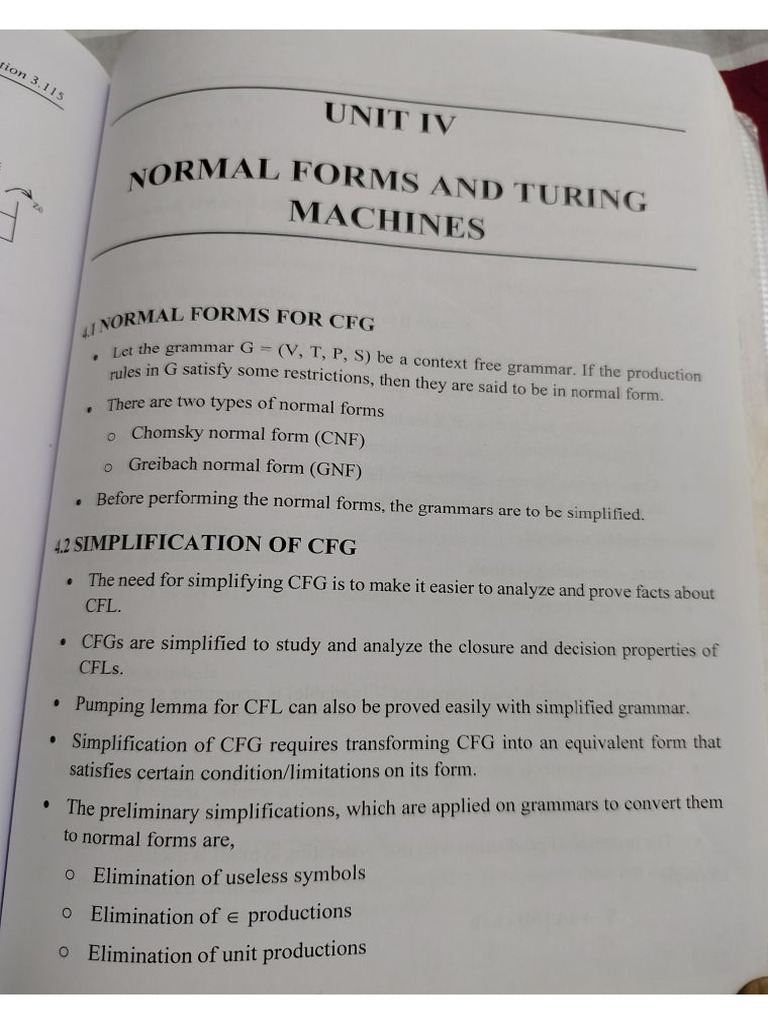 TOC Unit 4 | PDF