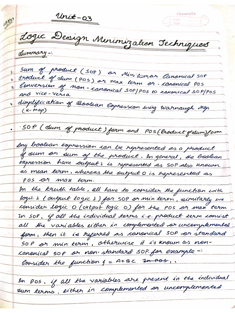 Unit 3 Deld Notes Pdf