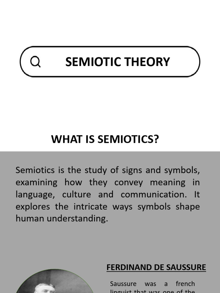 PPC Semiotic Theory | PDF | Semiotics | Symbols