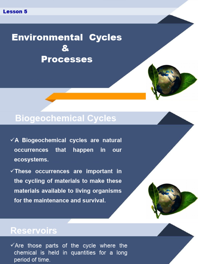 Environmental Cycle Processes 040010 | PDF | Water | Water Cycle