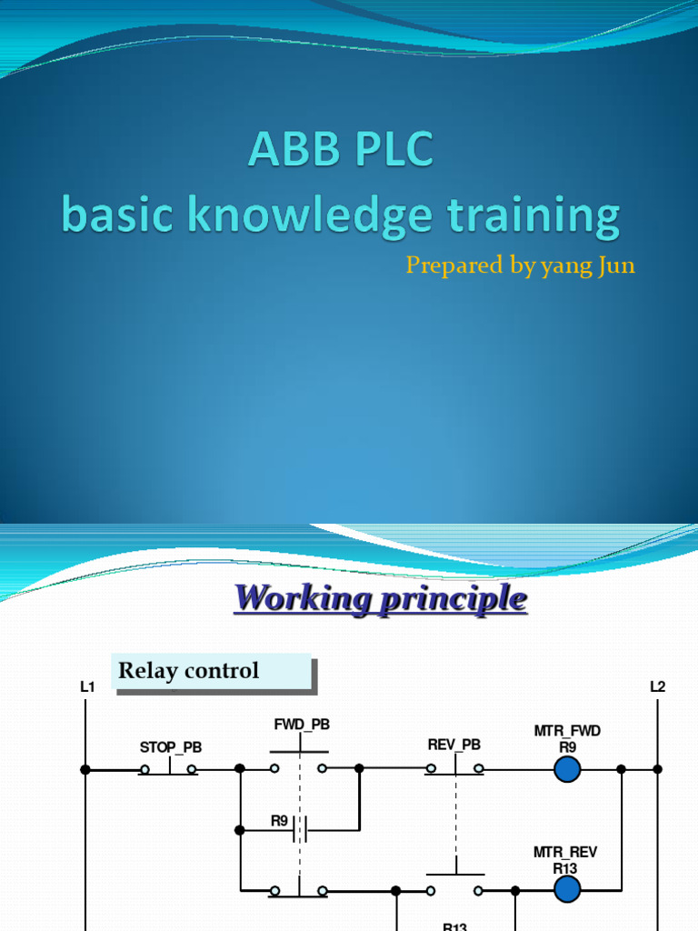 PLC vs Relay Control Systems | PDF | Programmable Logic Controller | Relay