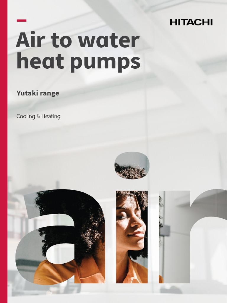 Air To Water Heat Pump Brochure - 1552912106 | PDF | Heat Pump | Water Heating