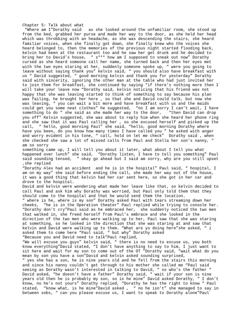 Shattered Romance Chapter 5 | PDF | Self-Improvement | Wellness