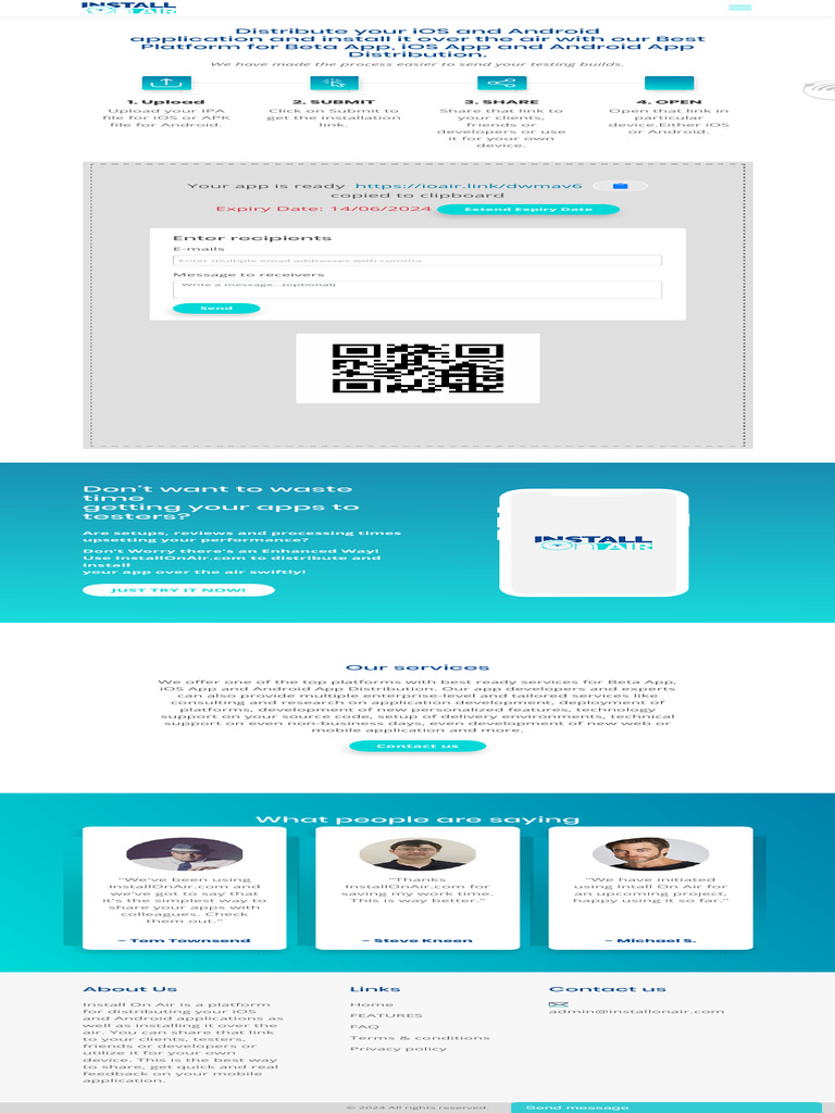 Best Beta App Ios App Android App Distribution Services Pdf