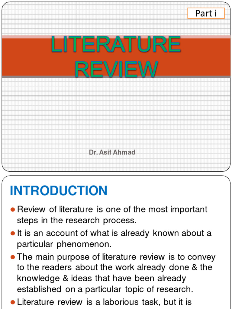 Lec 7 | PDF | Literature Review | Methodology