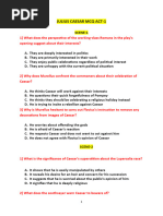 Brutus' Soliloquy Analysis in Julius Caesar | PDF | Julius Caesar