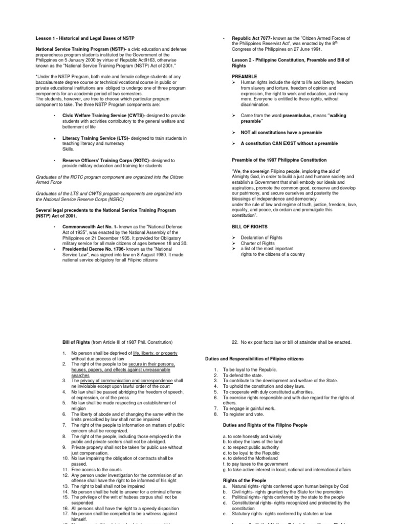 CWTS Reviewer | PDF | Natural Disasters | Cardiopulmonary Resuscitation