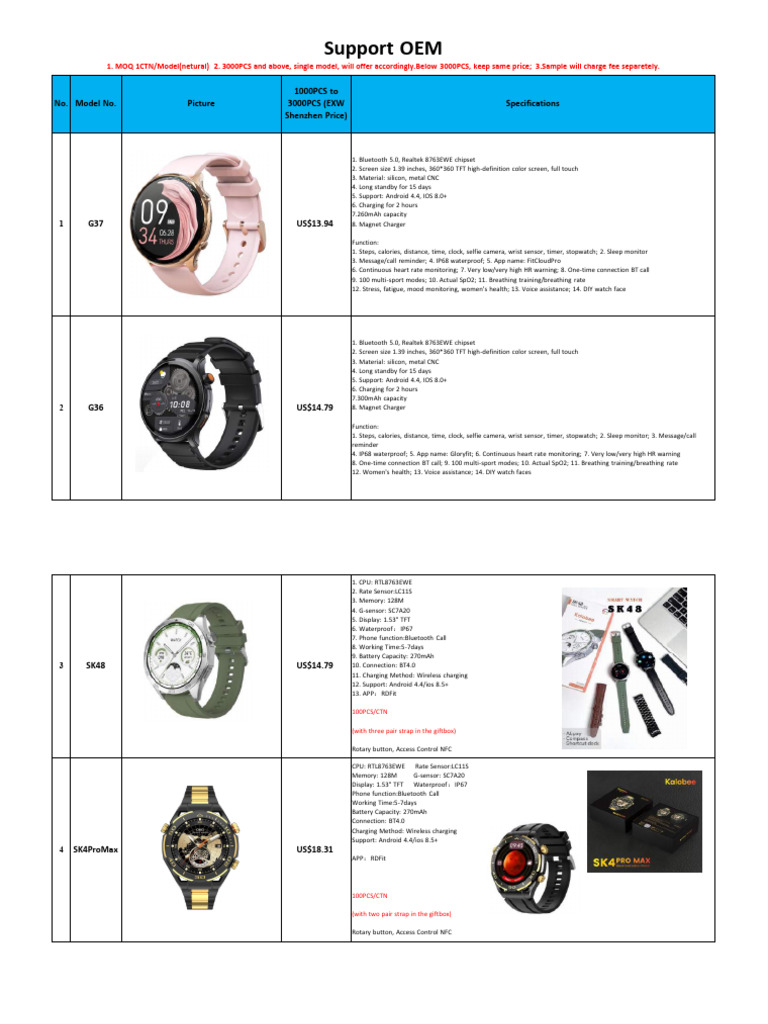 03 Smart Watch+ Smart Bracelet X Win Digital July 2024 | PDF | Ios ...