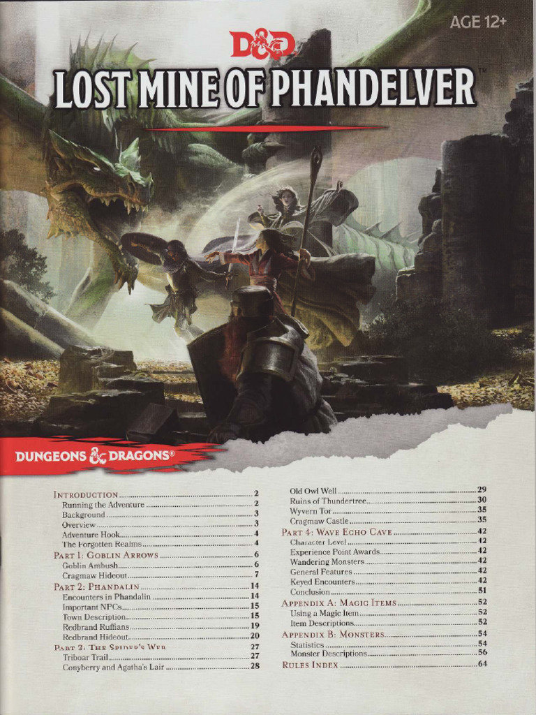Phandelver P1 | PDF