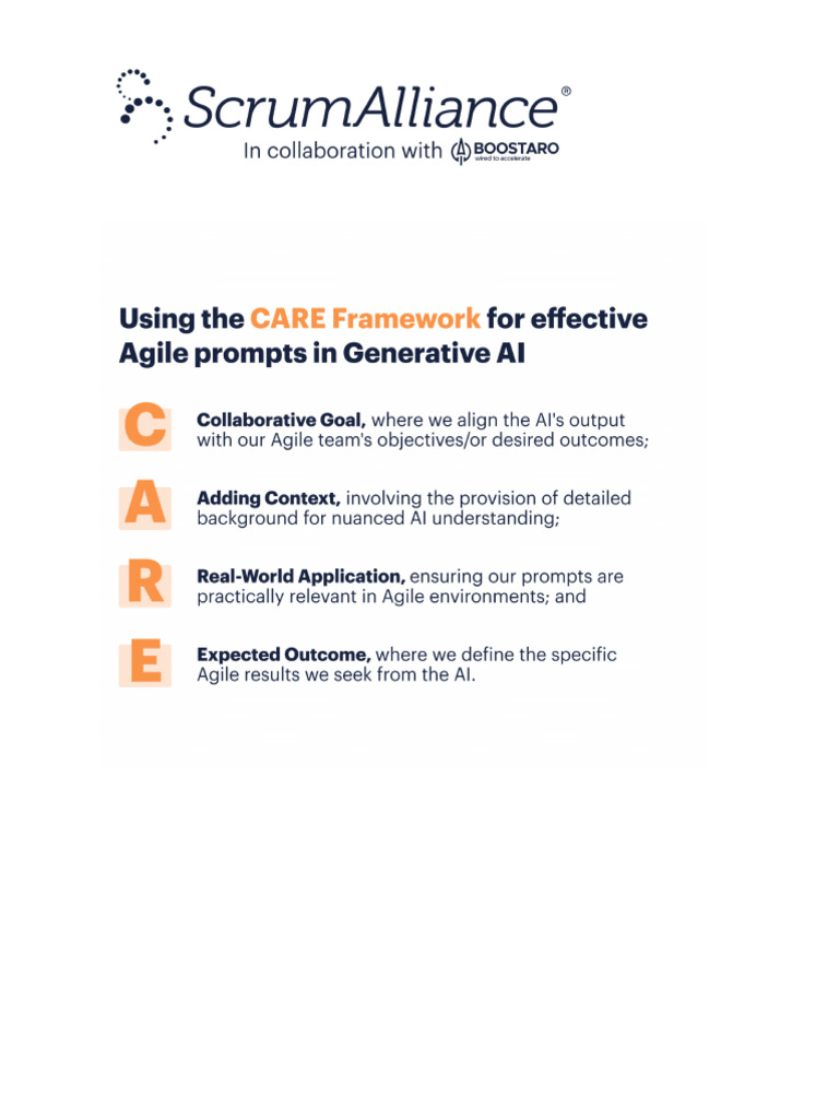 CARE Framework-1 | PDF