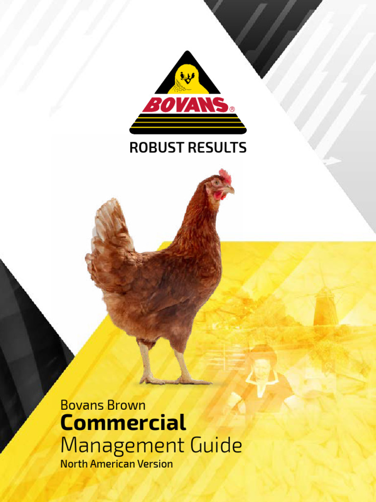 Bovans Brown Commercial Management Guide | PDF | Poultry Farming | Birds