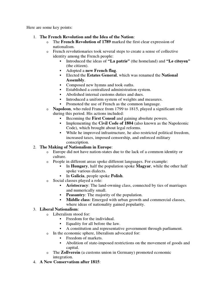 Notes For SST Class 10 CH 1 and 2 | PDF | Mahatma Gandhi | Nationalism