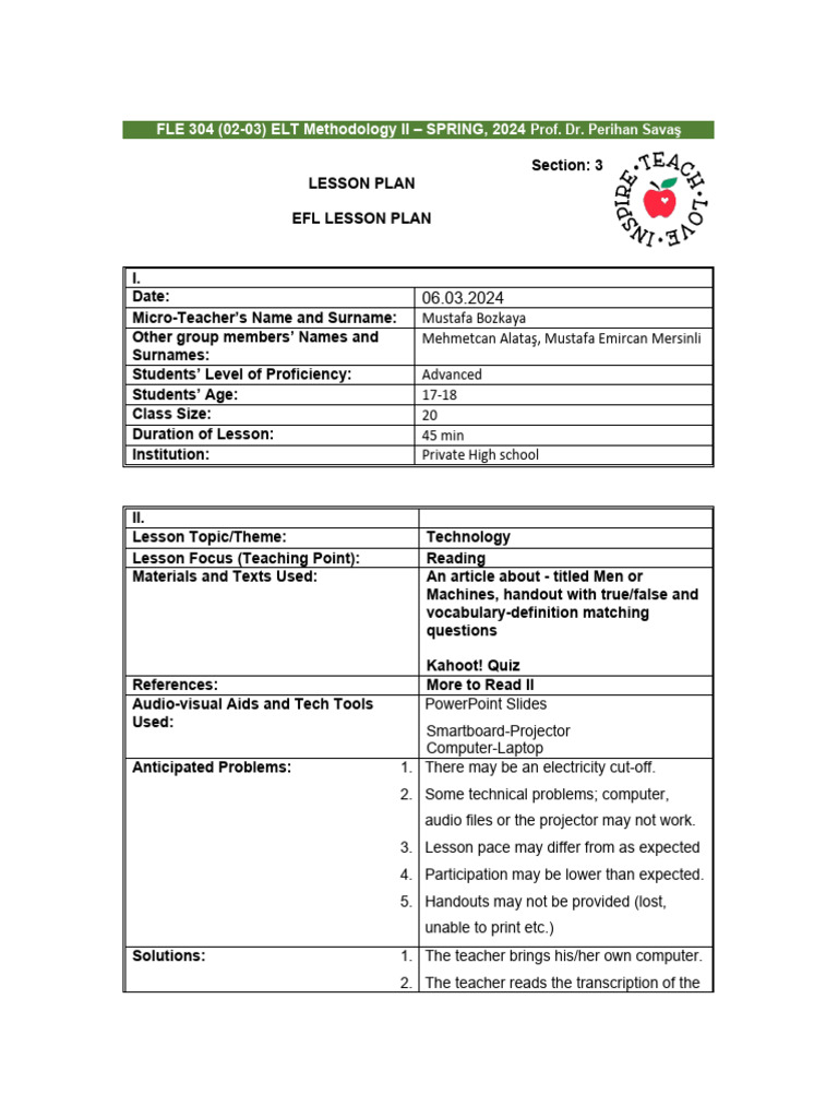 Mustafa Bozka Ya LP Updated | PDF | Robot | Robotics