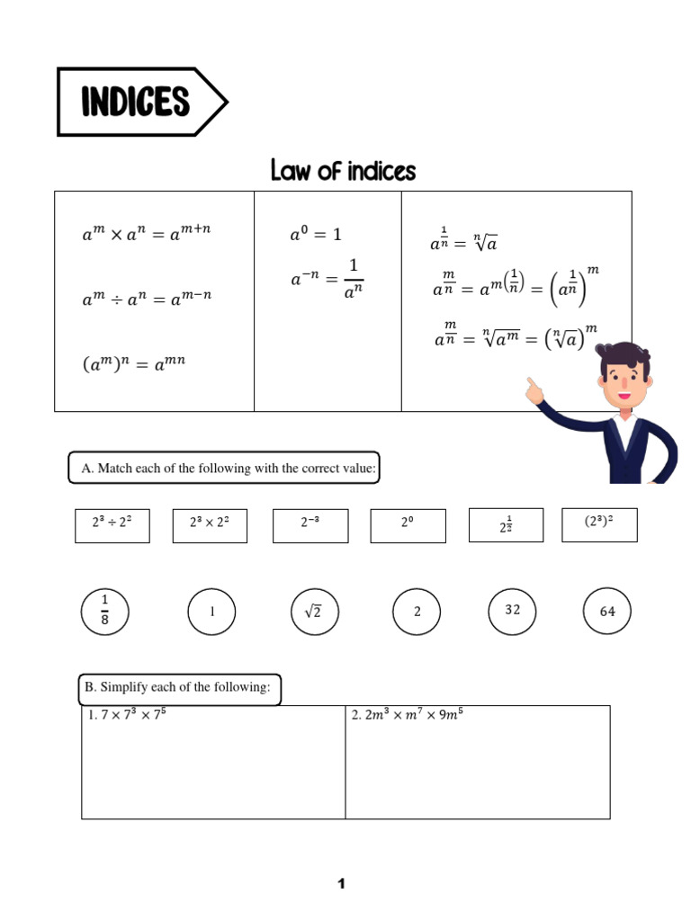 2.INDICES | Download Free PDF | Mathematics