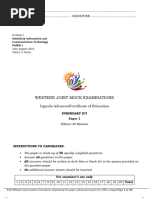 Ict S.1 Learners Notes 2025 | PDF | Educational Technology | Input/Output