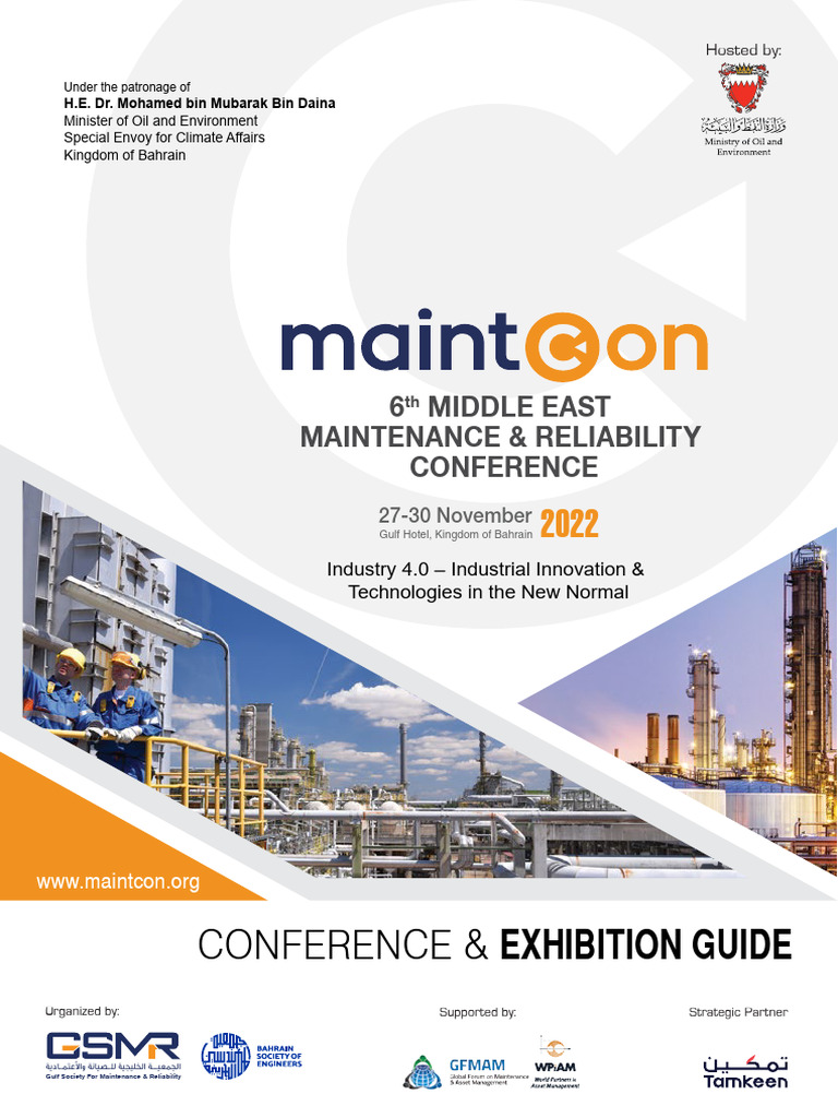 MAINTCON 2022 Conference Overview | PDF | Reliability Engineering ...