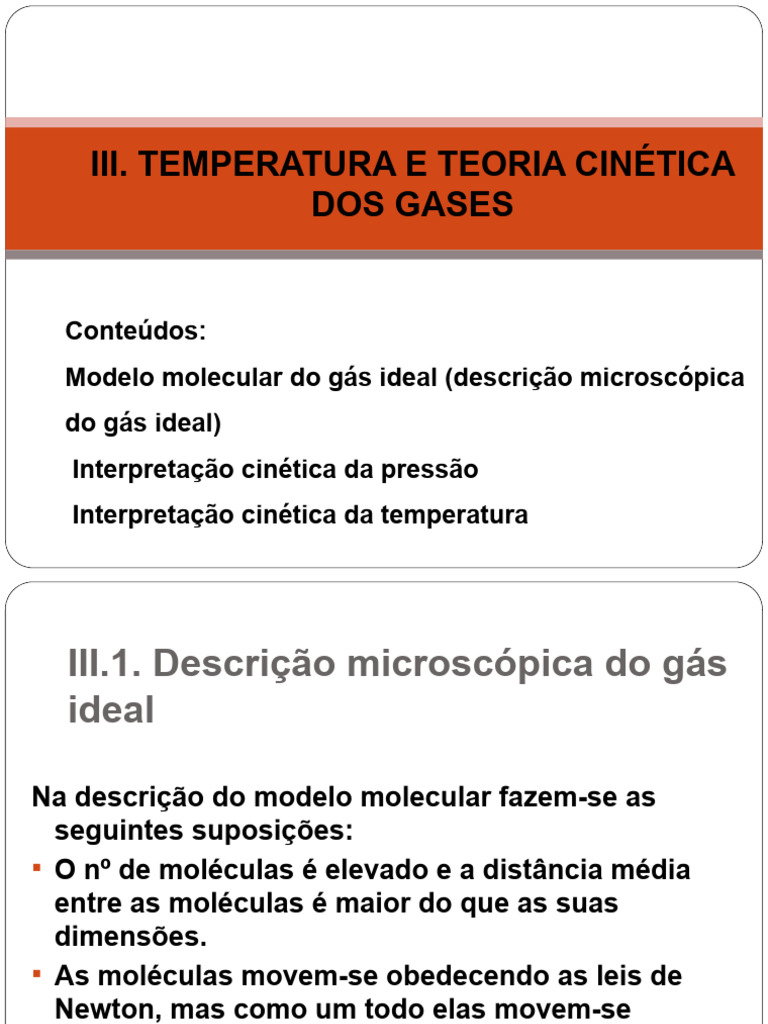 Gases | PDF | Gases | Temperatura