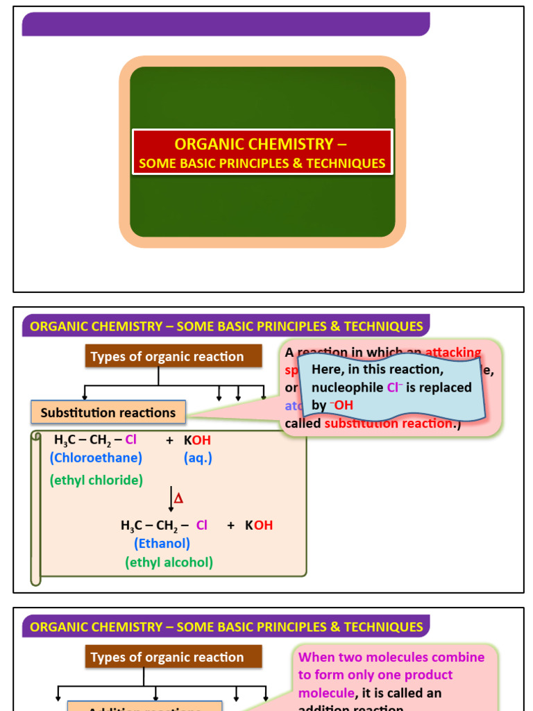 Che JR Org Che 05 Isomerism | PDF | Chemical Reactions | Organic Chemistry