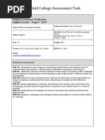 Angelica Gibb, - The Test | PDF | Sympathy