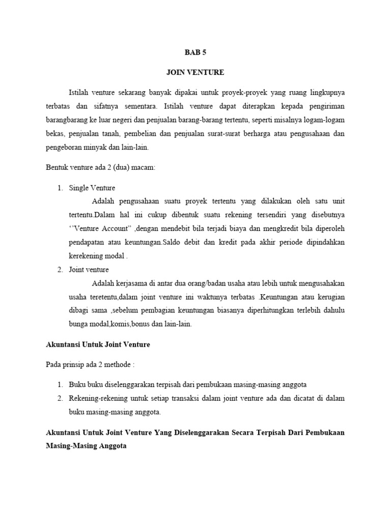 RMK Bab 5 - Ak. Lanjutan | PDF | Bisnis | Pengelolaan Keuangan & Uang