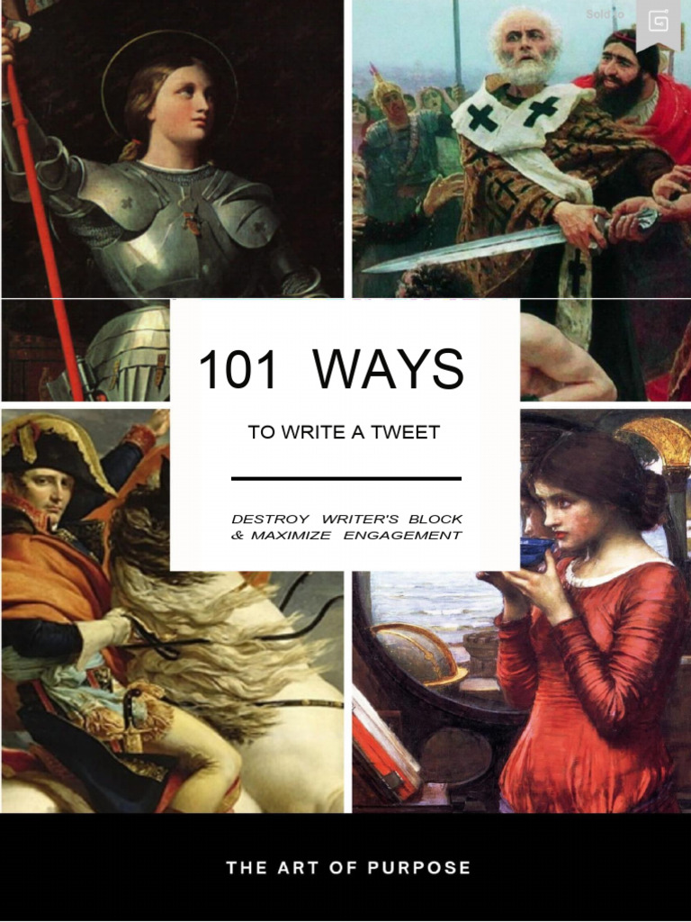 101 Ways To Write A Tweet Destroy Writers Block Maximize Engagement ...