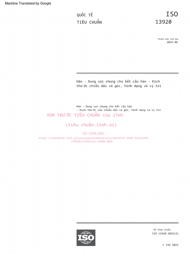 ISO-13920-2023 (GG Dich) | PDF