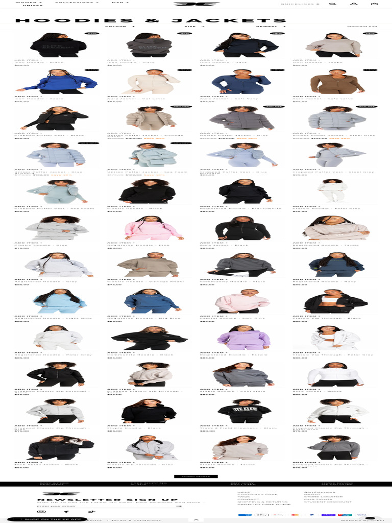 Hoodies & Jackets - Elite Eleven | PDF