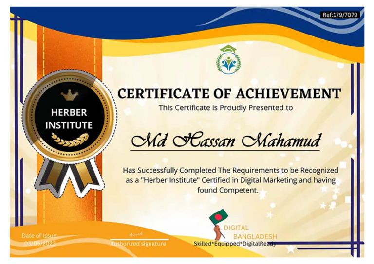 Freelancing Training Certificate-3 | PDF