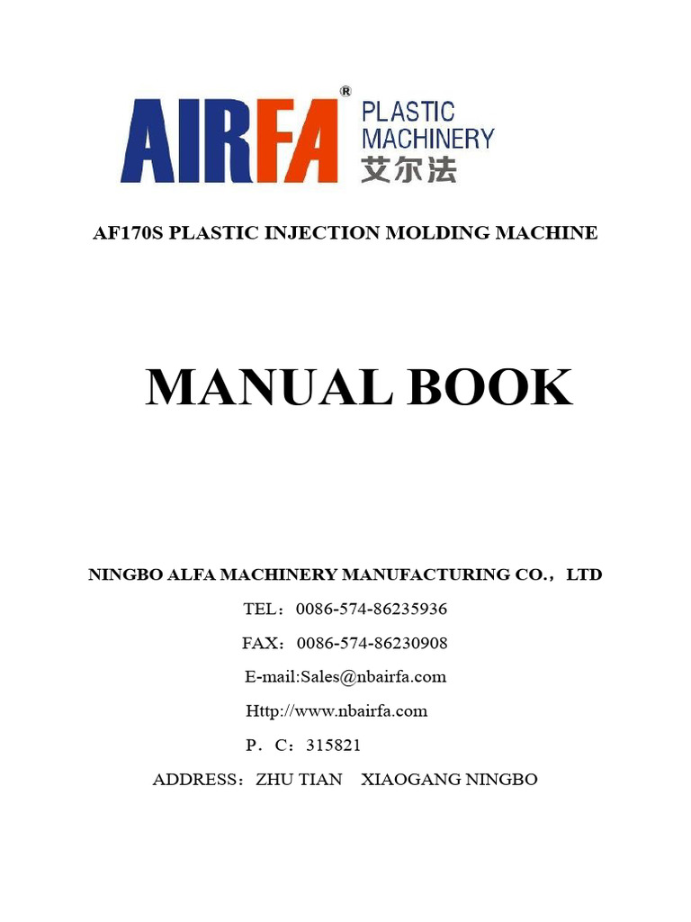 AF170说明书 | PDF | Valve | Power Supply