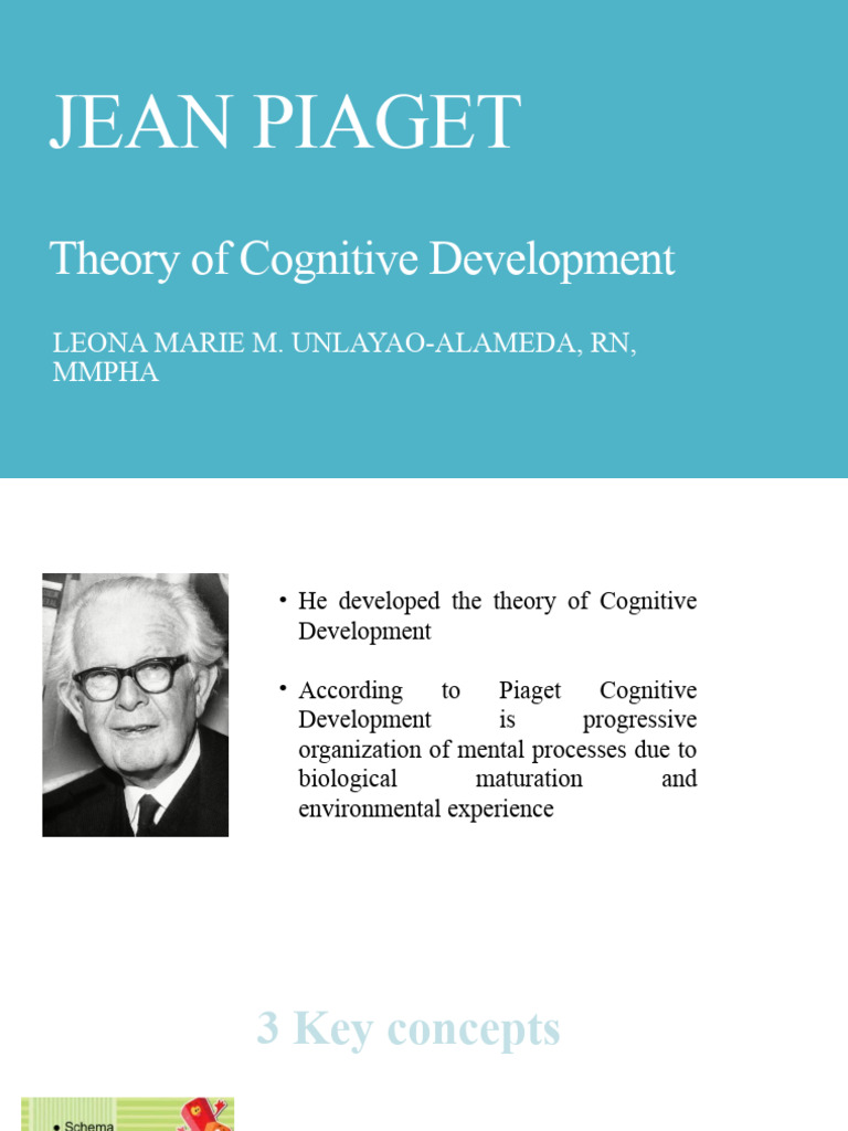 Piaget's Stages of Cognitive Development | PDF