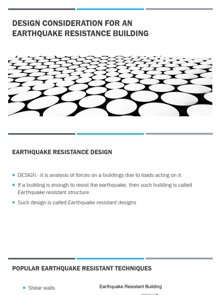 Earthquake Resistant Building | PDF | Earthquake Engineering | Strength ...