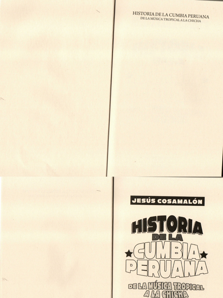 Historia de La Cumbia Peruana - De La Música Tropical a Chicha | PDF