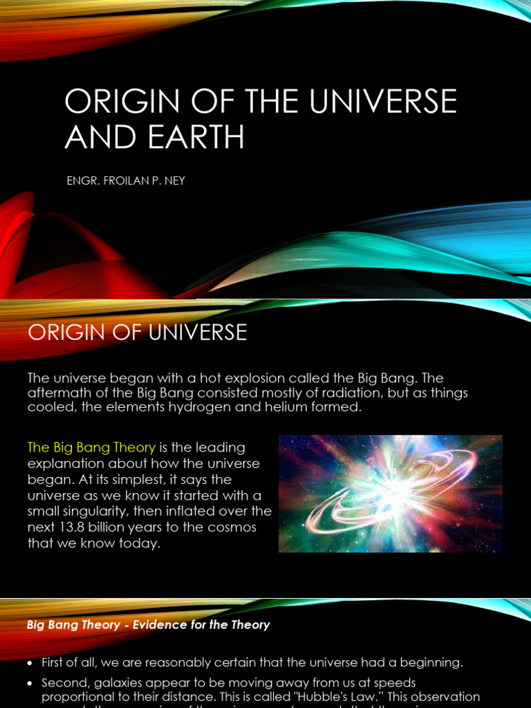 Origin of The Universe | PDF | Plate Tectonics | Earth Origin of The Universe | PDF | Plate Tectonics | Earth