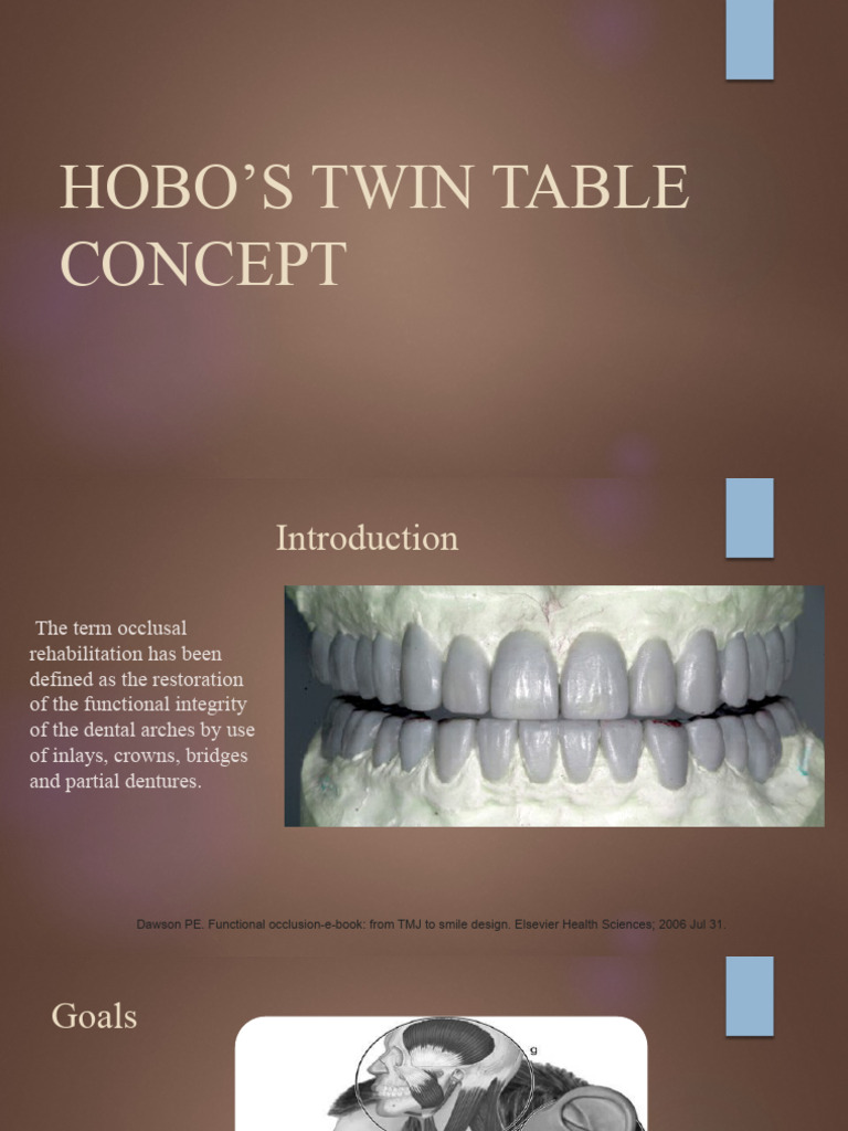 hobo twin table | PDF | Mouth | Tooth