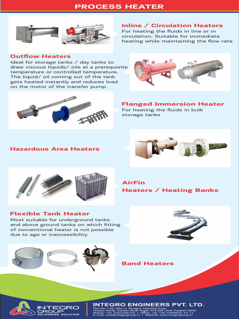 Process Heaters - Integro Engineers PVT LTD | PDF