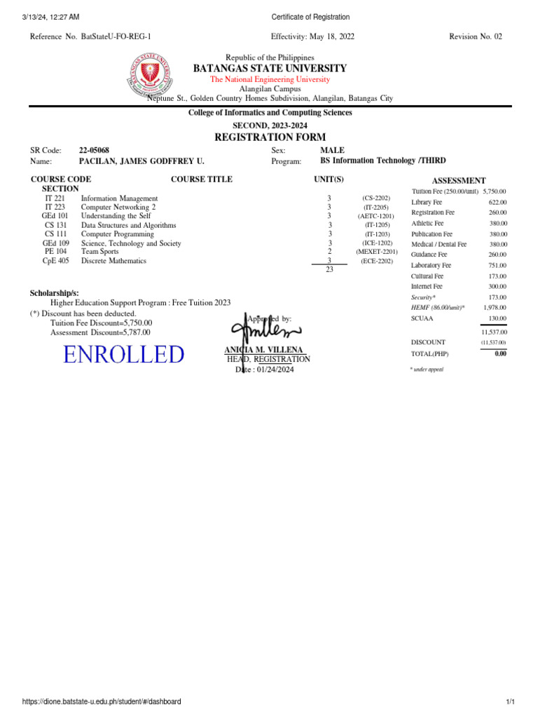 Student-Portal-Dashboard (1) | Download Free PDF | Computer Science | Computing