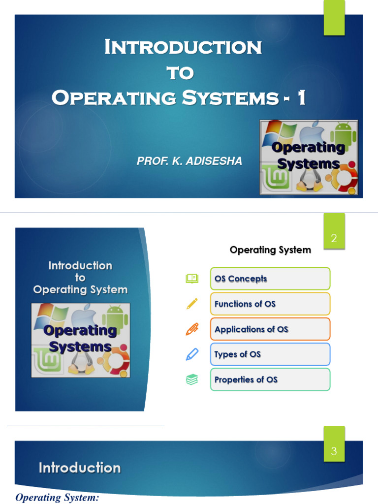 Operatingsystem 1byadi 210203164150 | PDF | Operating System | Process (Computing)