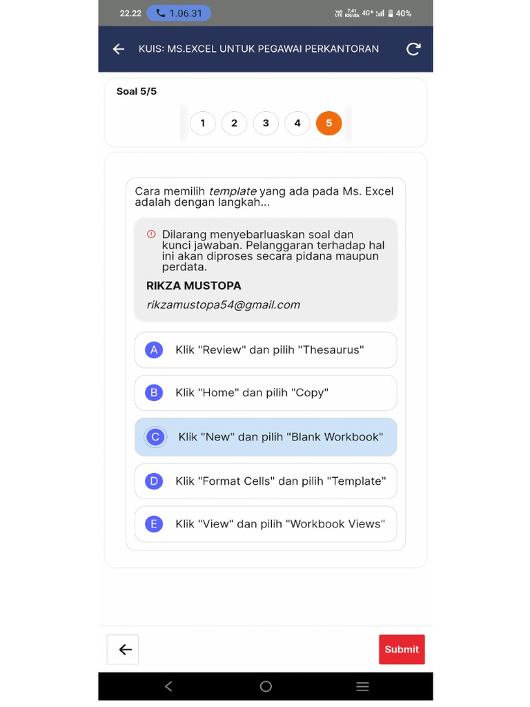 sesi 2 ms word | PDF
